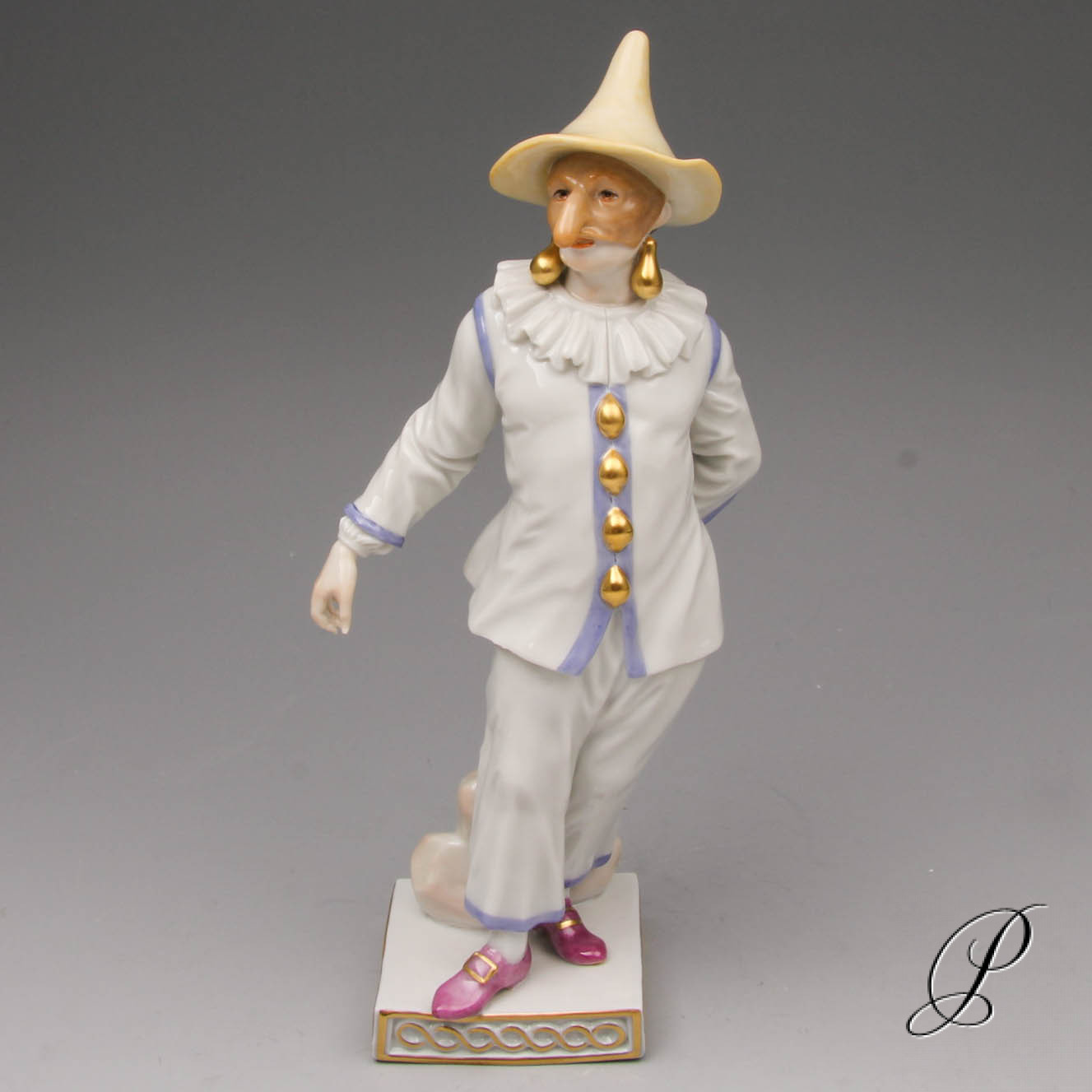 Figur Meissen 1.Wahl Pagliacco aus der italienischen Komödie ...