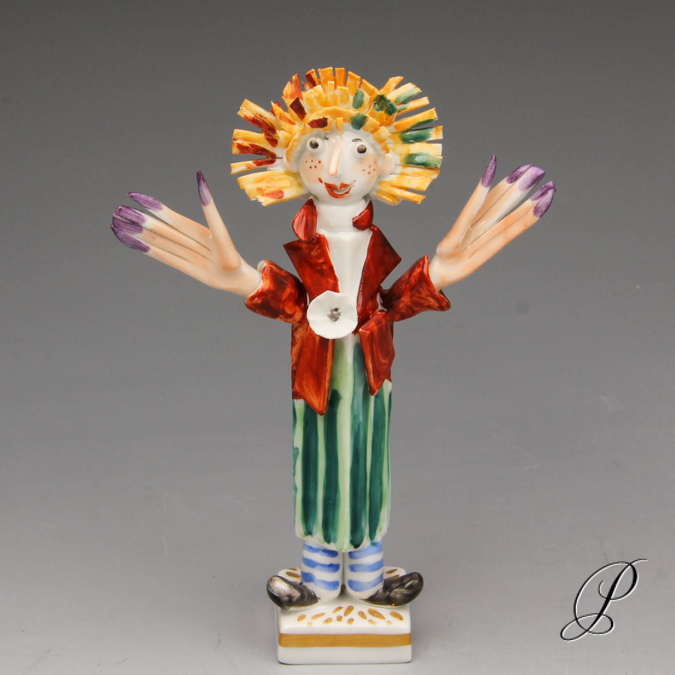 Figur Meissen 1.Wahl von Peter Strang "Struwwelpeter" | Porzellan ...